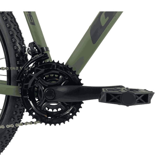 Bicicleta GTI Roma Aro 29 21v Verde Militar - Shopbike