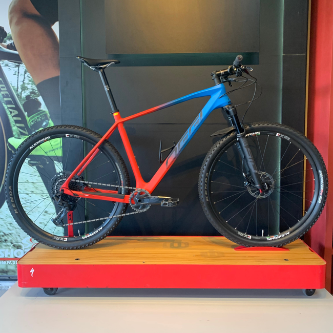 Bicicleta Oggi Agile Pro Aro 29 GX 12v Vermelho e Azul - Shopbike