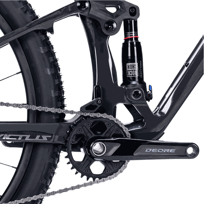 Bicicleta Sense Invictus Carbon Pro 2024 Aro 29 Deore 12v Verde e Preto e Prata - Shopbike